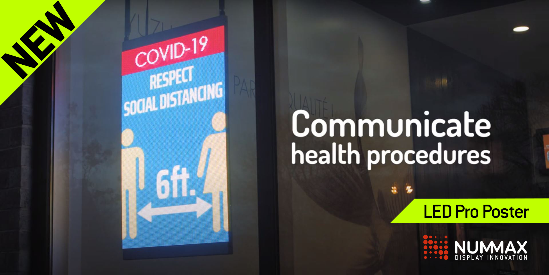 » LED PRO Poster – Attract, engage and communicate with customers in ...